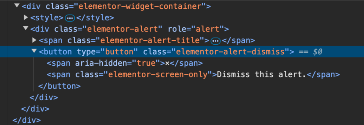 How to Dismiss Elementor Alerts | Solid Digital